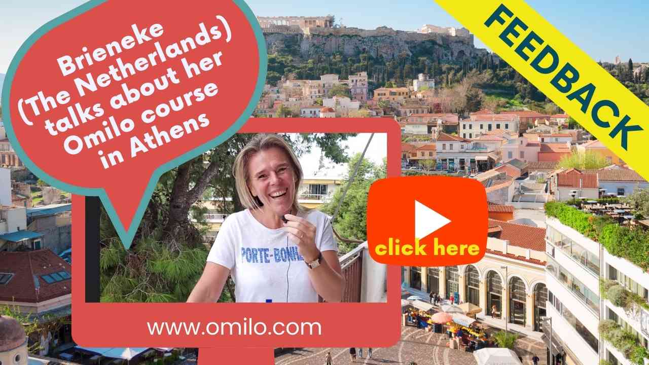 Greek Language Course in Athens - 2 weeks | Omilo