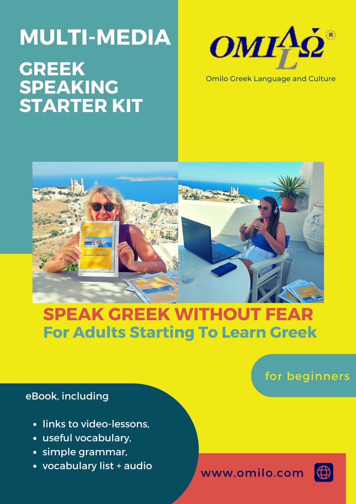 Greek for Beginners: From Alphabet to Conversation | Omilo